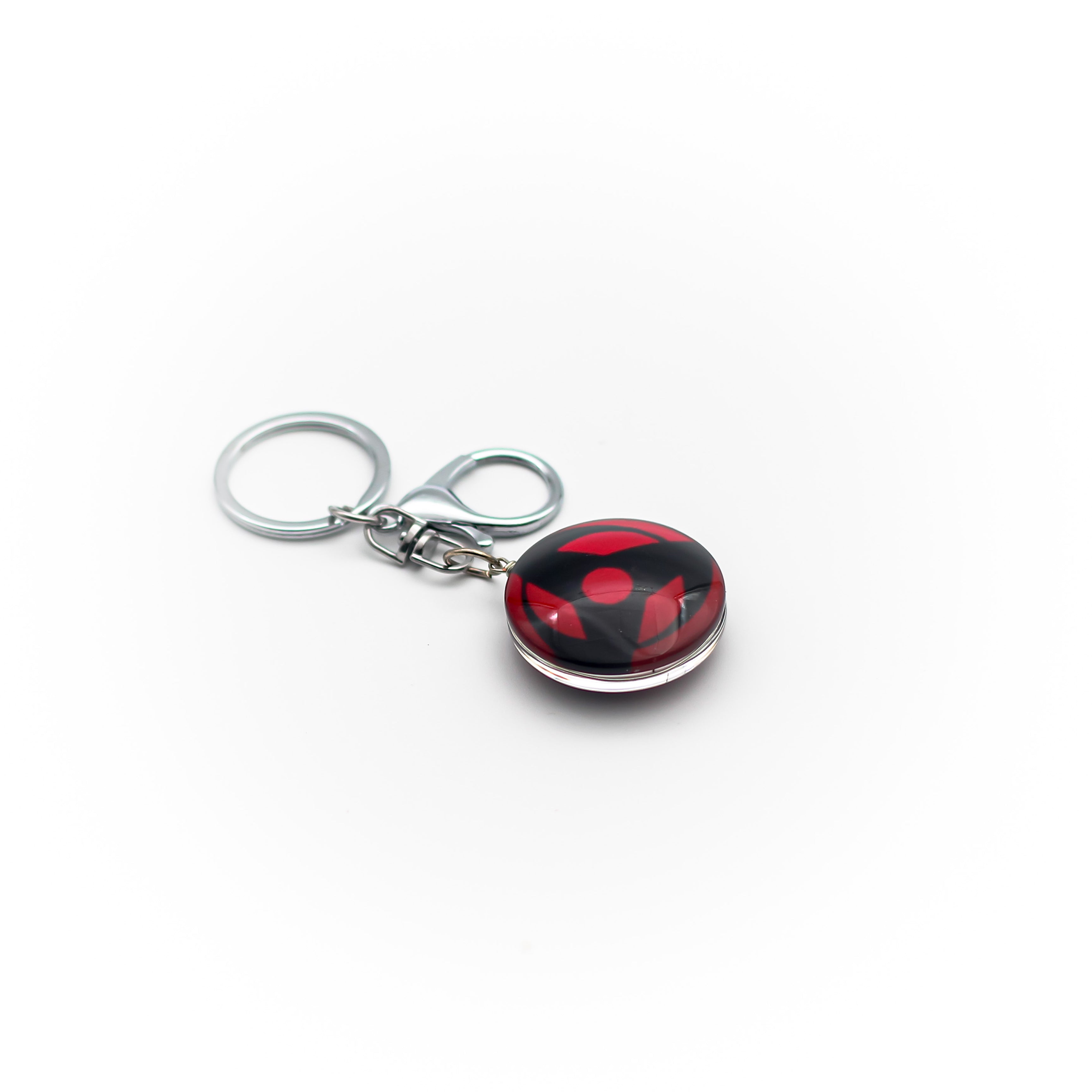 Kakashi/Obito Mangekyo Sharingan Keychain | Weebshop Anime Merchandise