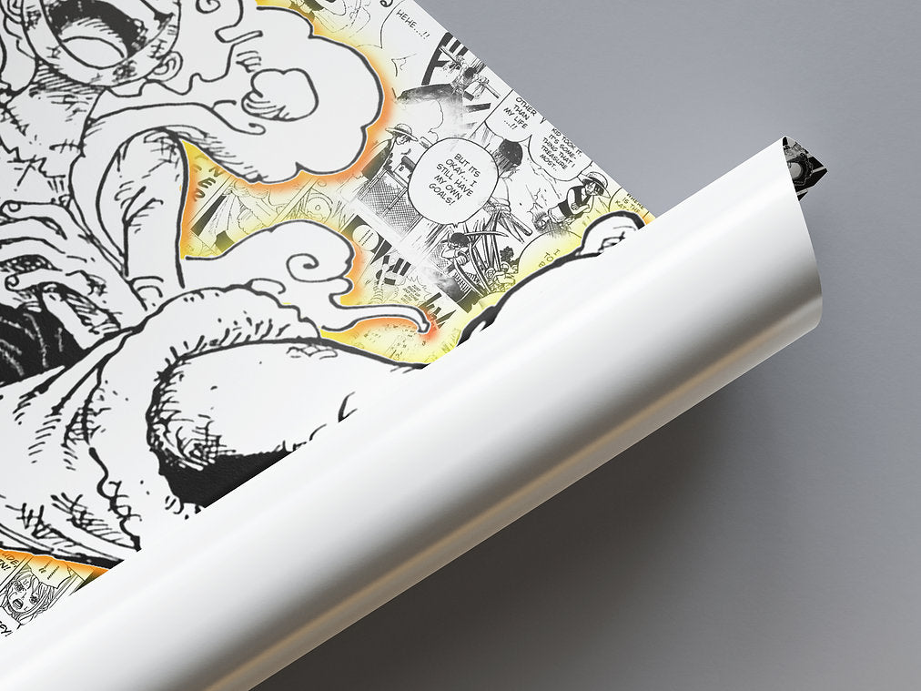 Monkey D Luffy Manga Compilation Poster - One Piece – Weebshop