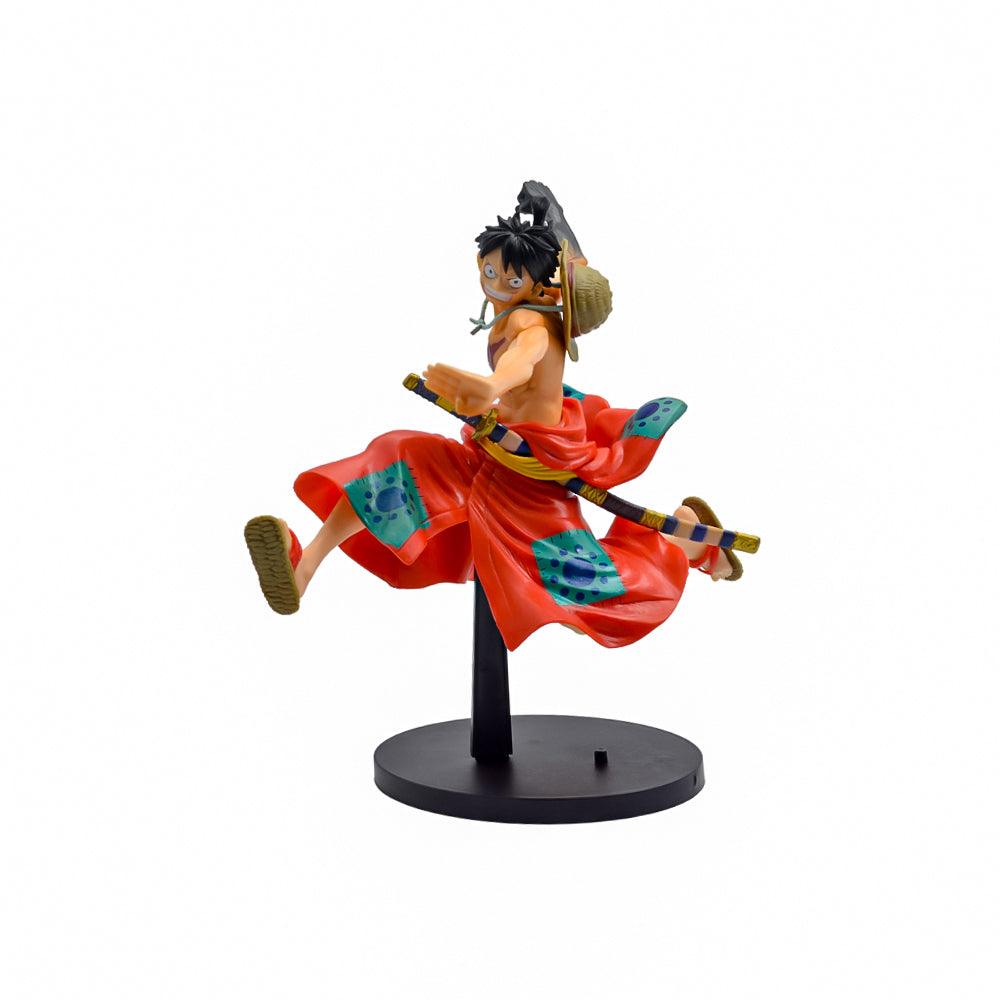 Monkey D Luffy Wano Punching Figurine - One Piece | Weebshop Anime Merch