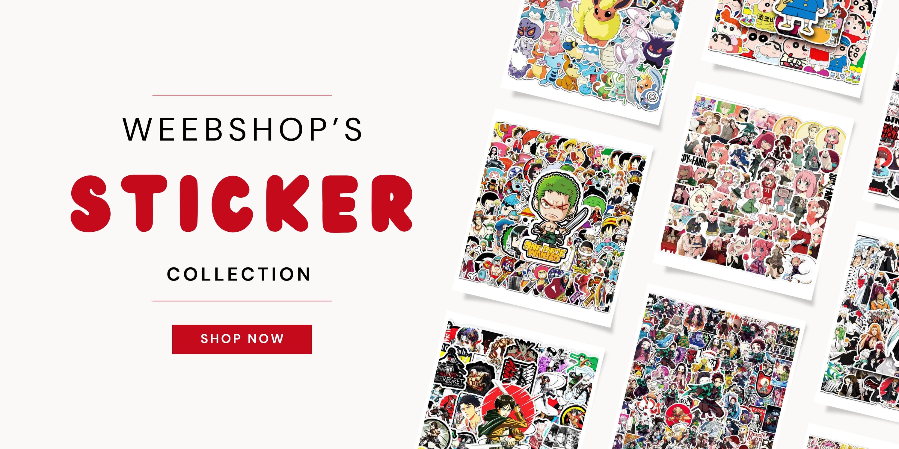 Weebshop | India's A-Z Anime Merchandise Store